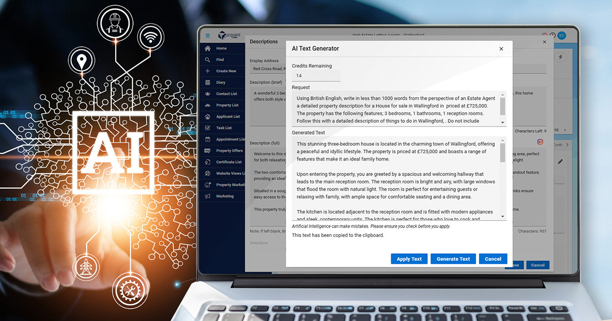 Acquaint Web Powered by AI - Acquaint CRM